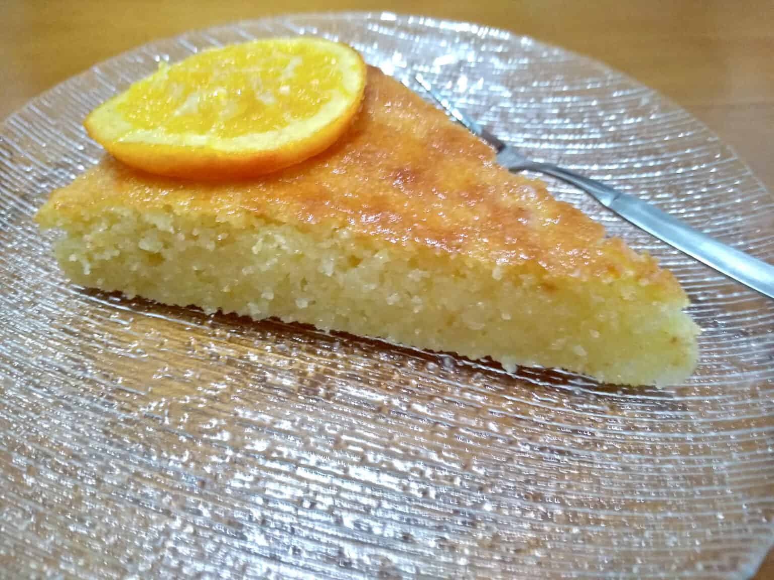 Samali (Mastic flavoured Semolina Cake) - Vicki's Greek Recipes