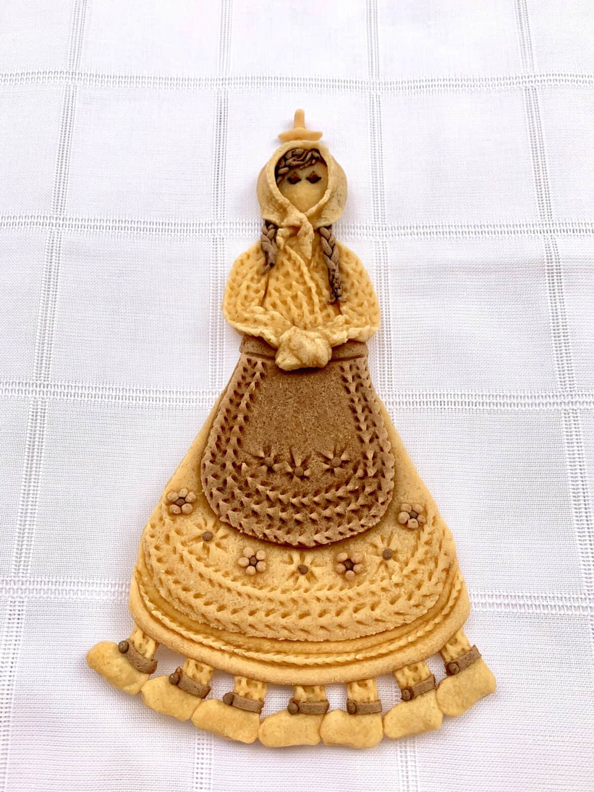 Kyra Sarakosti Recipe (Greek Lent Lady) - Vicki's Greek Recipes