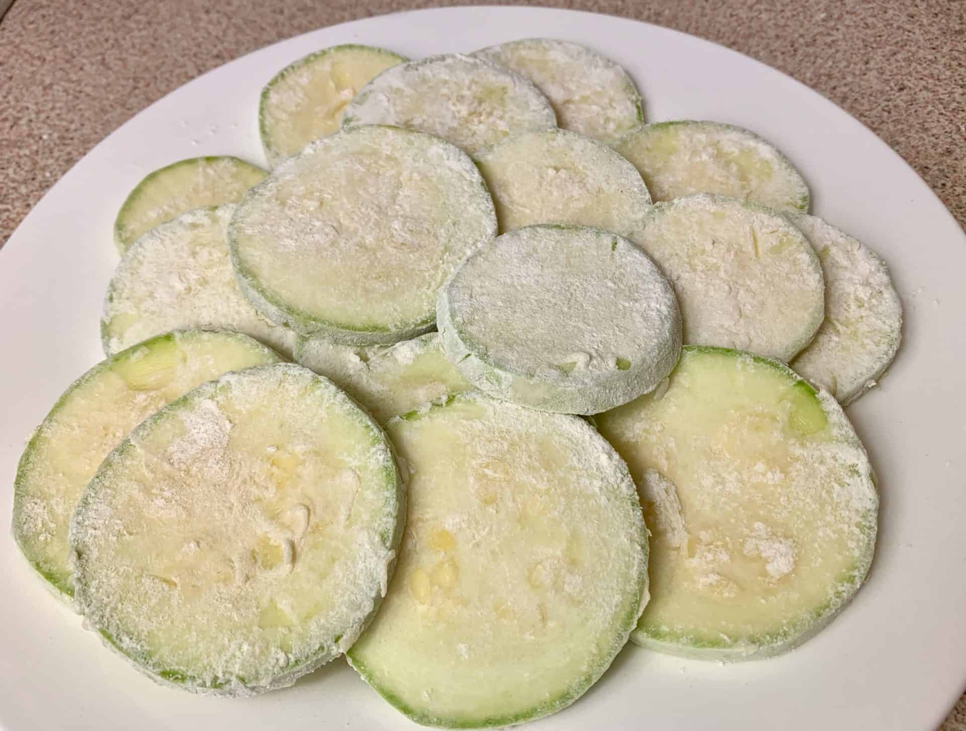 Greek Fried Zucchini (courgette) - Vicki's Greek Recipes