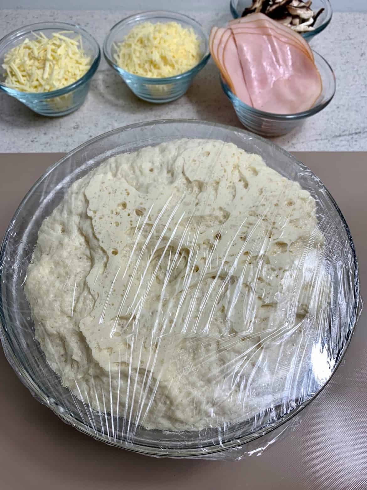 Easy small Greek pizza (Peinirli) - Vicki's Greek Recipes