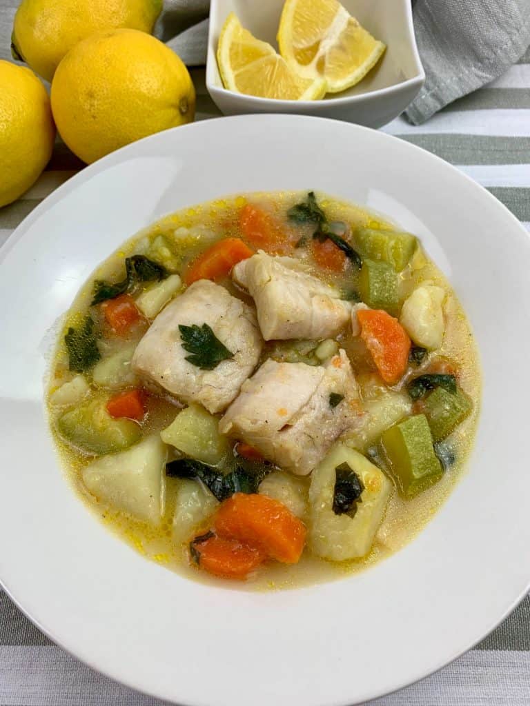 Greek Fisherman's soup (Kakavia) - Vicki's Greek Recipes
