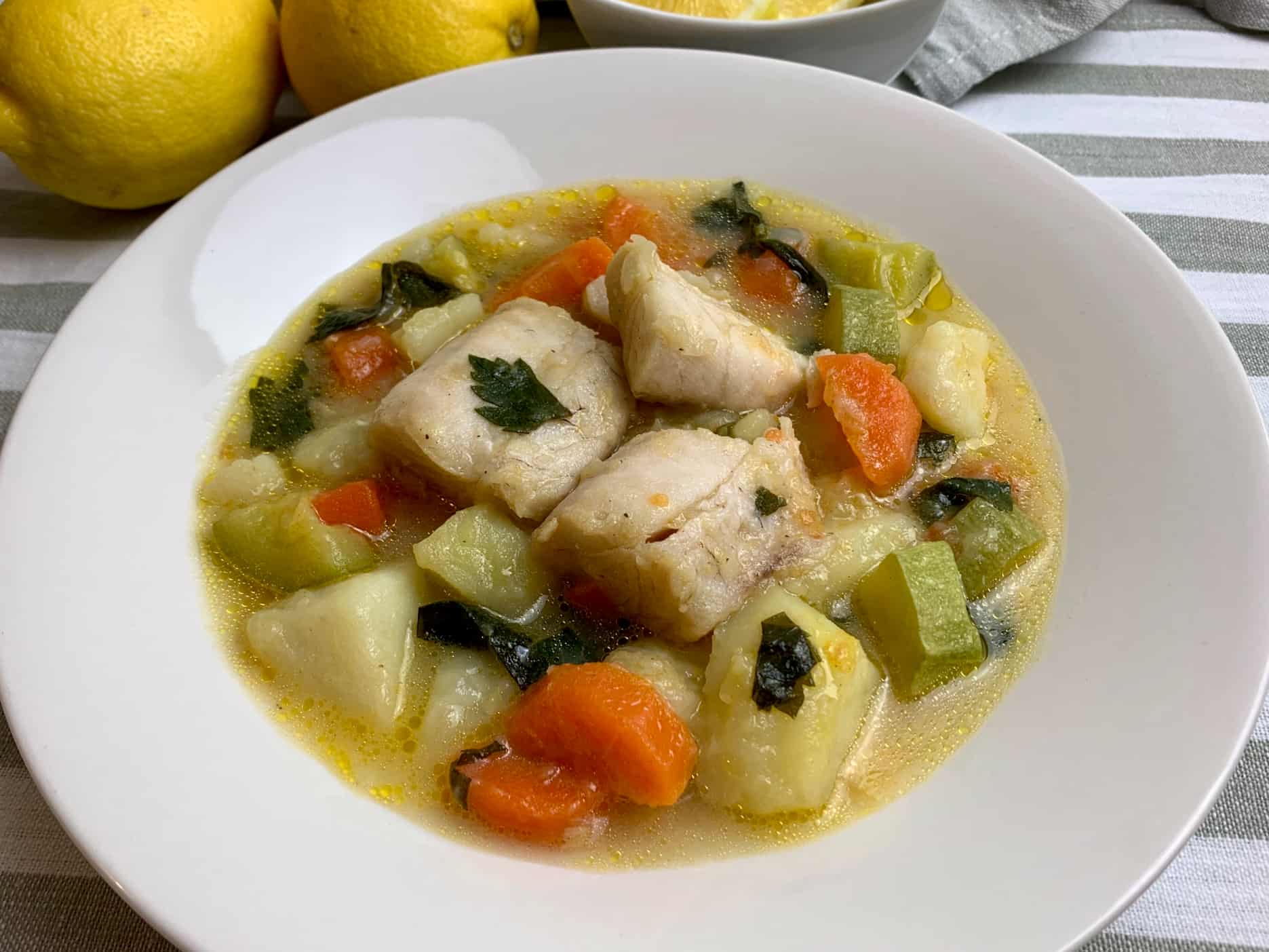 Greek Fisherman's soup (Kakavia) - Vicki's Greek Recipes