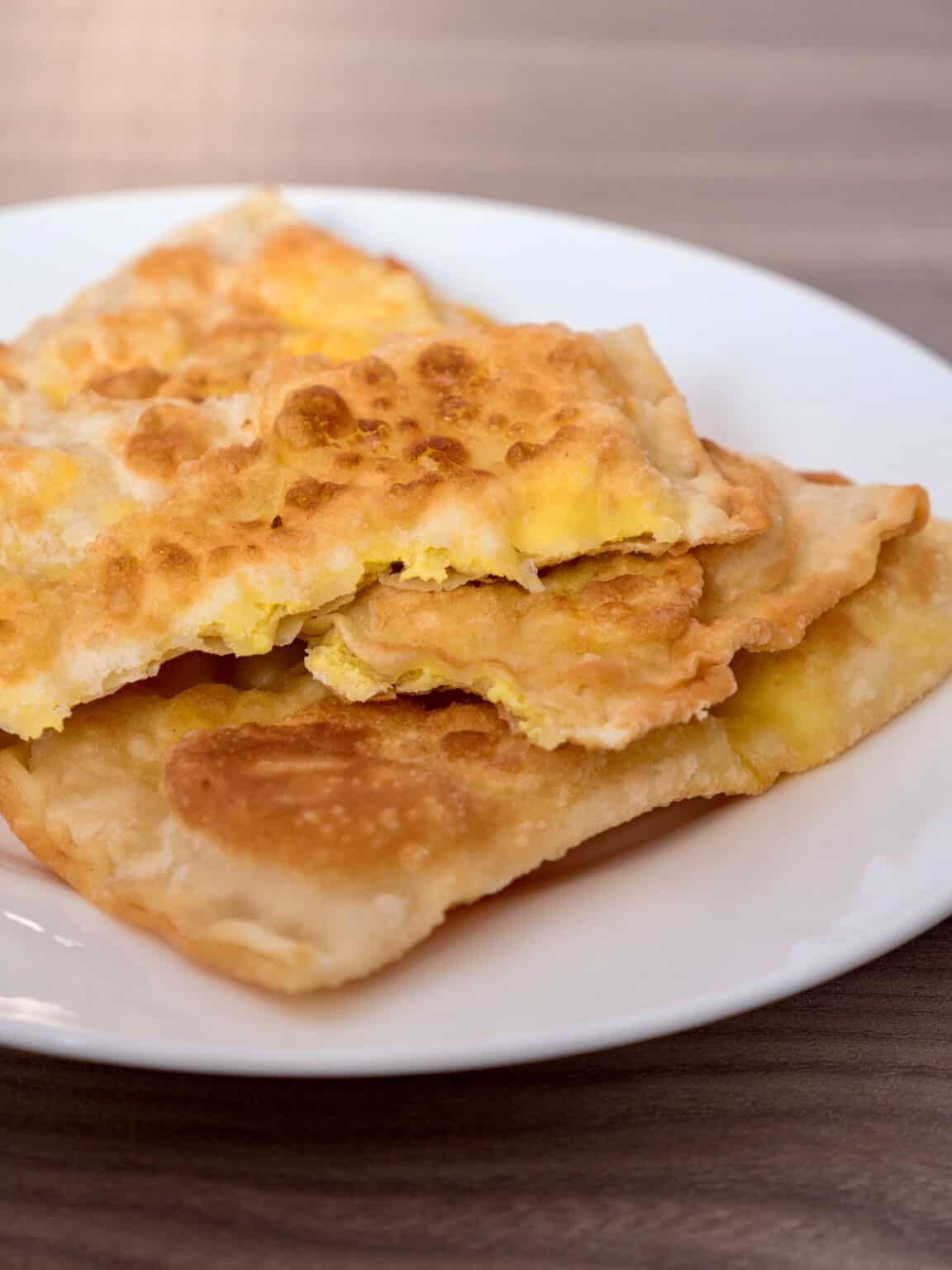 Milinoudia (Greek mini pan fried Feta cheese pies) - Vicki's Greek Recipes